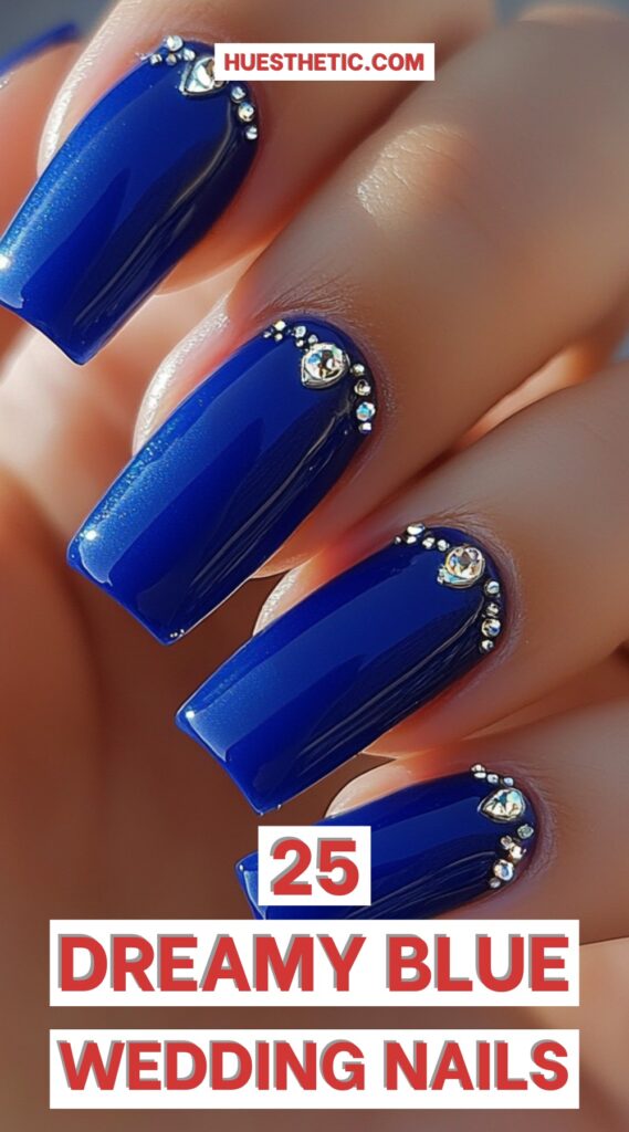25 Dreamy Blue Wedding Nails: Stunning Ideas for a Unique Bridal Look ...