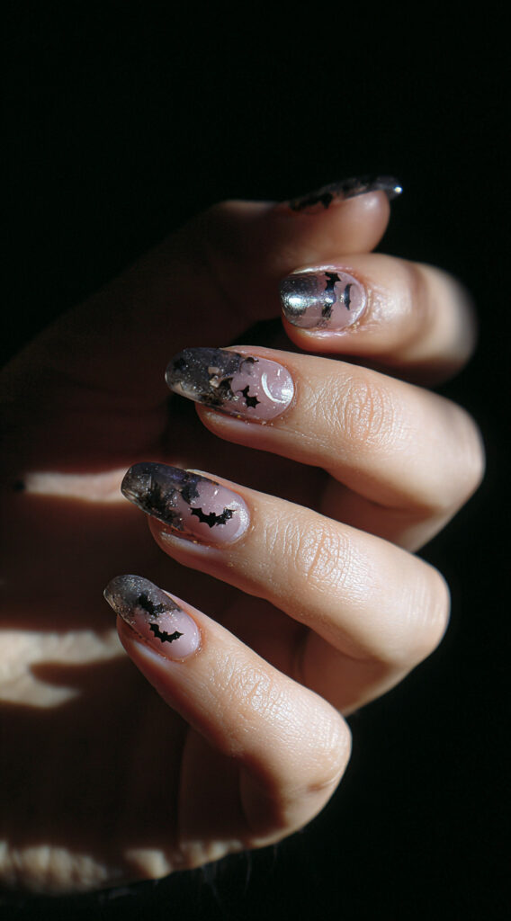 34 Wicked Bat Nails: Sinister-Cute Ideas Perfect for a Halloween Slay ...