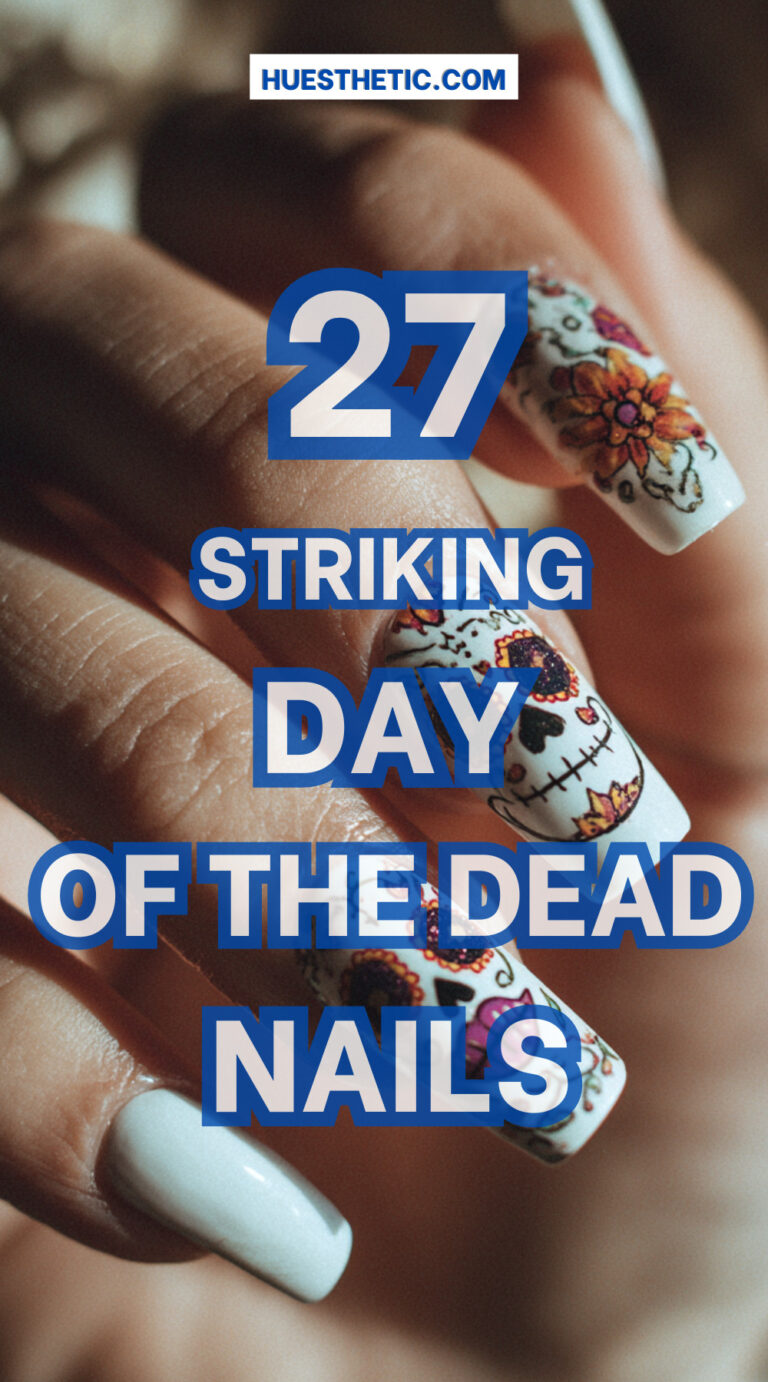 27 Striking Day of the Dead Nails: Bold and Colorful Ideas for ...