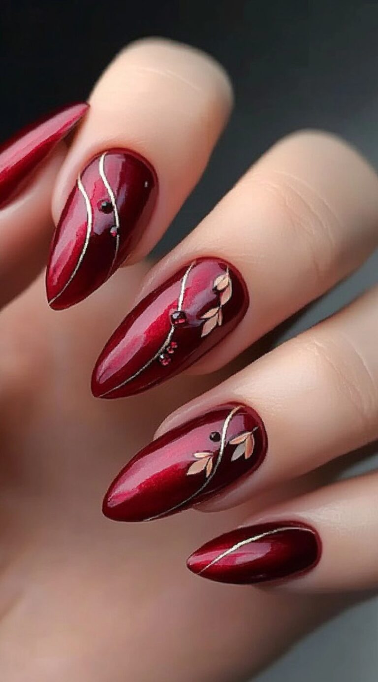 25 Timeless Elegant Red Nails Ideas: Designs That Define Sophisticated ...