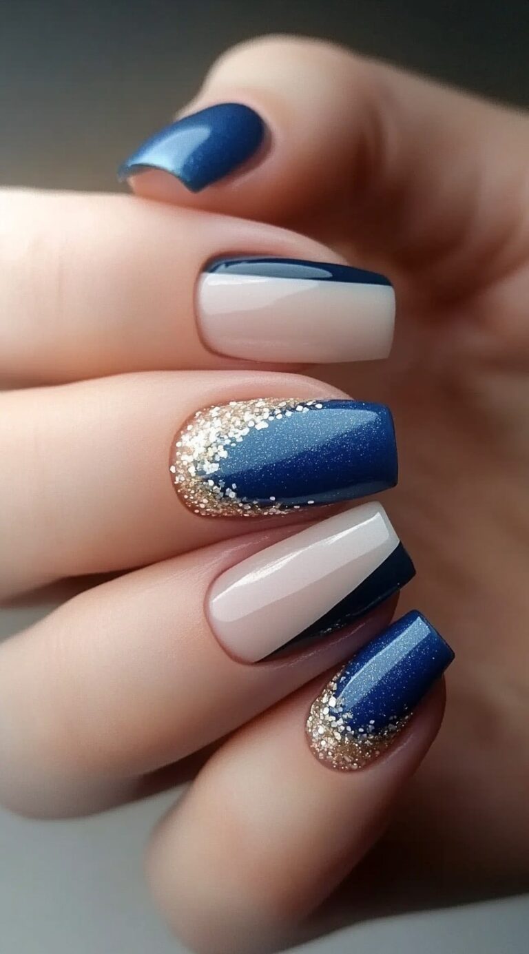 25 Dreamy Blue Wedding Nails: Stunning Ideas for a Unique Bridal Look ...