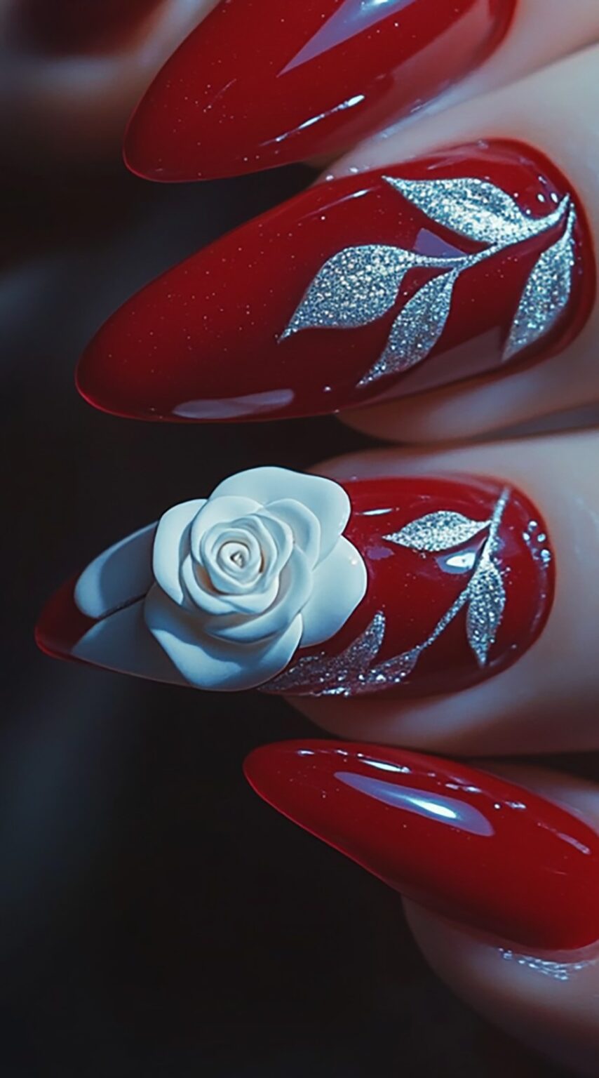 29 Stunning Red Wedding Nails for Bride: Bold and Elegant Ideas for ...