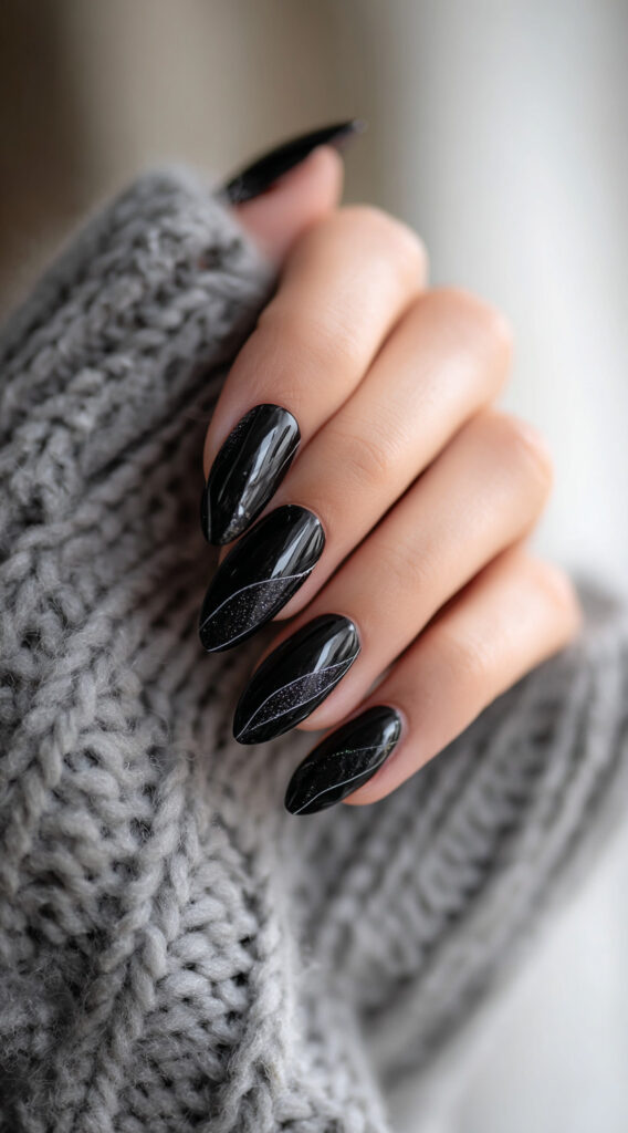 25 Effortless Simple Black Nails: Ideas That Are Stylish Without Trying ...