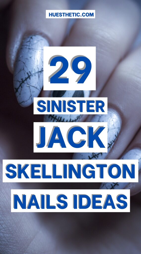 29 Sinister Jack Skellington Nails Ideas: Creepy-Cool Styles for a ...