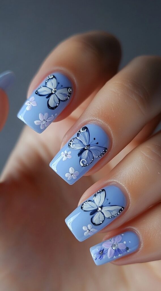 24 Stunning Light Blue Summer Nails Chic Ideas To Rock This Season