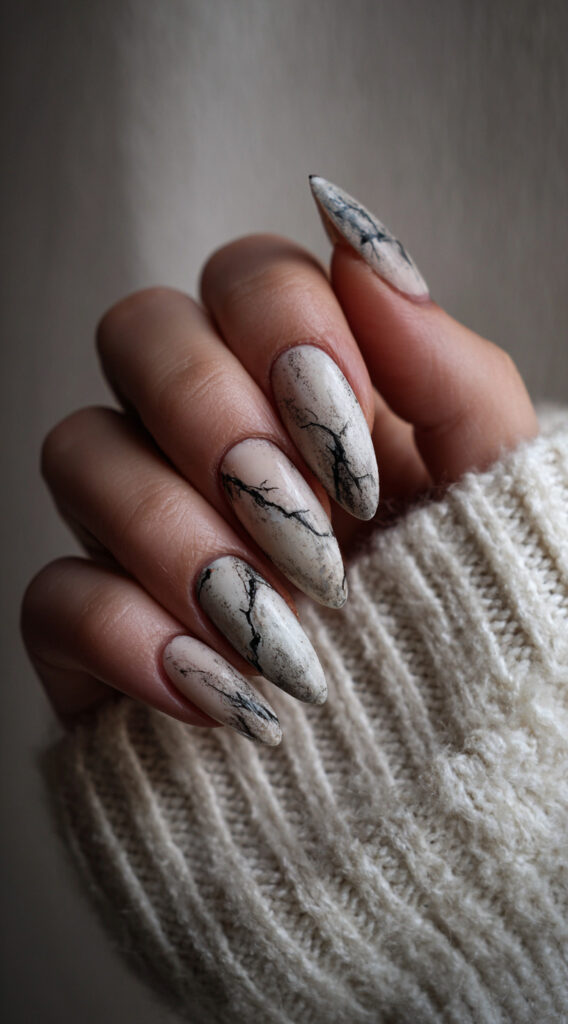 25 Ghastly Glam Mummy Nails: Ideas for a Perfectly Wrapped Halloween ...