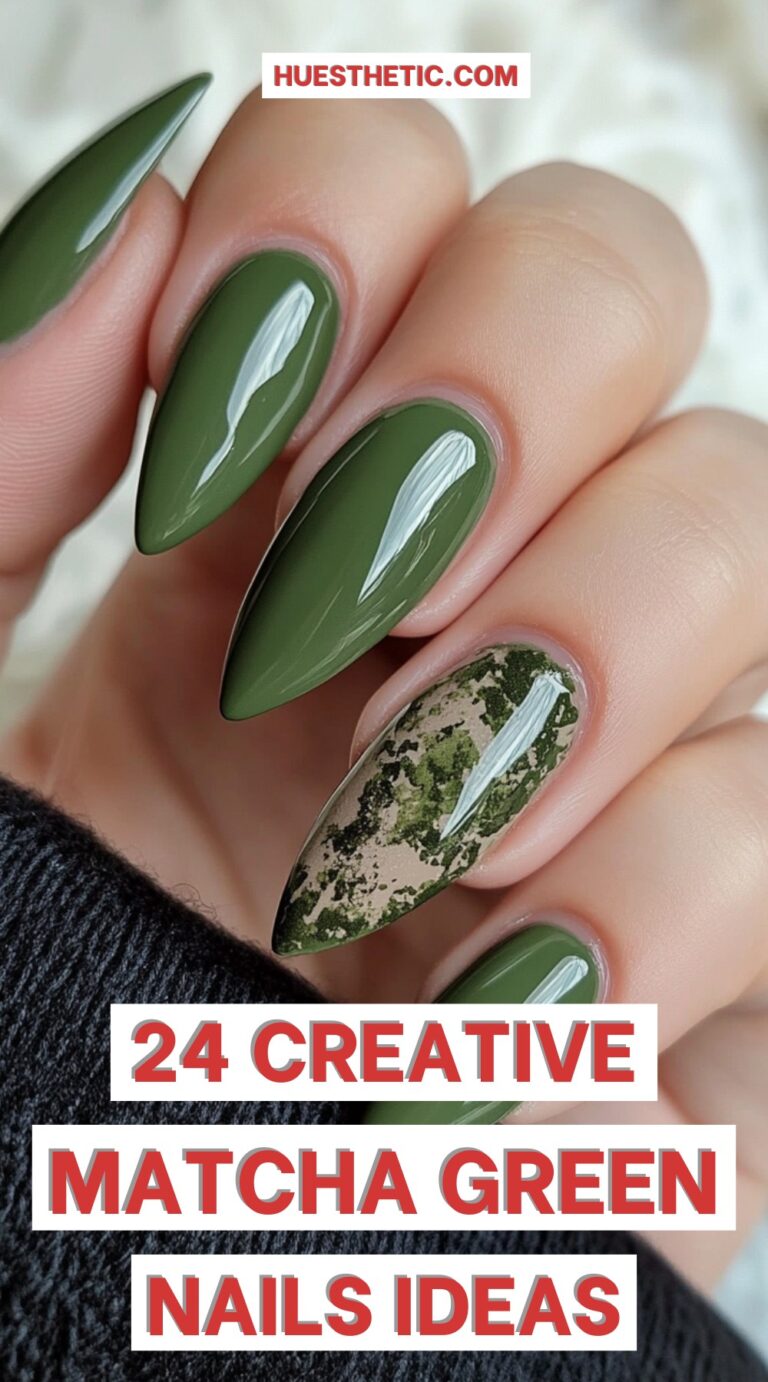 24 Creative Matcha Green Nails Ideas: Subtle to Statement Looks You’ll ...