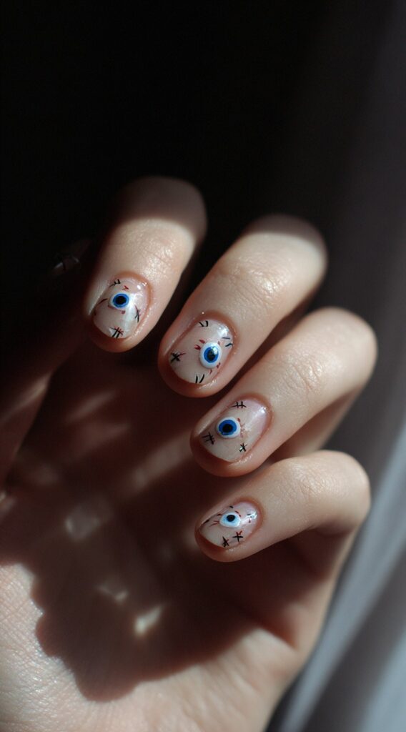 32 Creepy Chucky Nails: Spine-Chilling Ideas for a Slasher-Inspired ...
