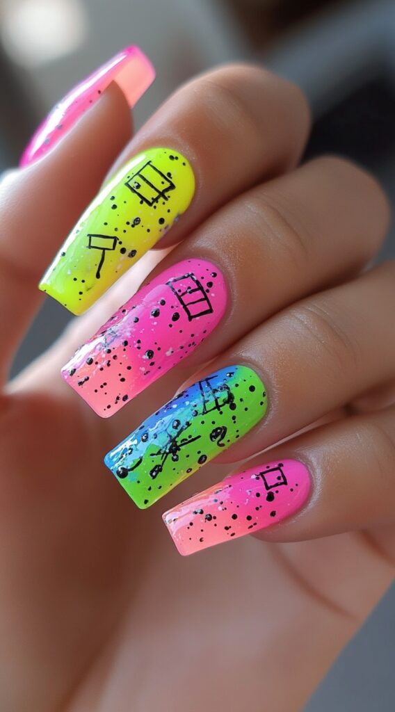 31 Modern Teacher Nails Ideas: Trendy Designs That Work for the ...
