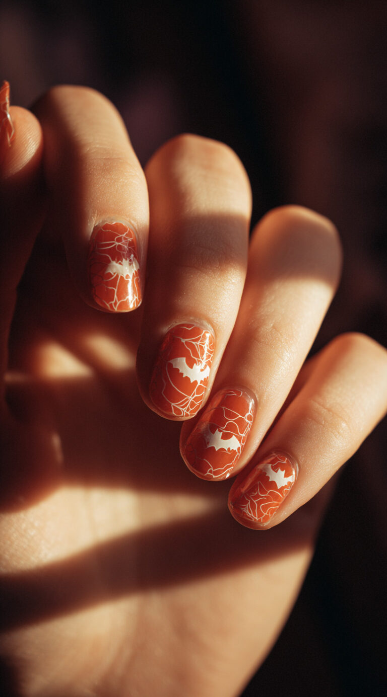 34 Wicked Bat Nails: Sinister-Cute Ideas Perfect for a Halloween Slay ...