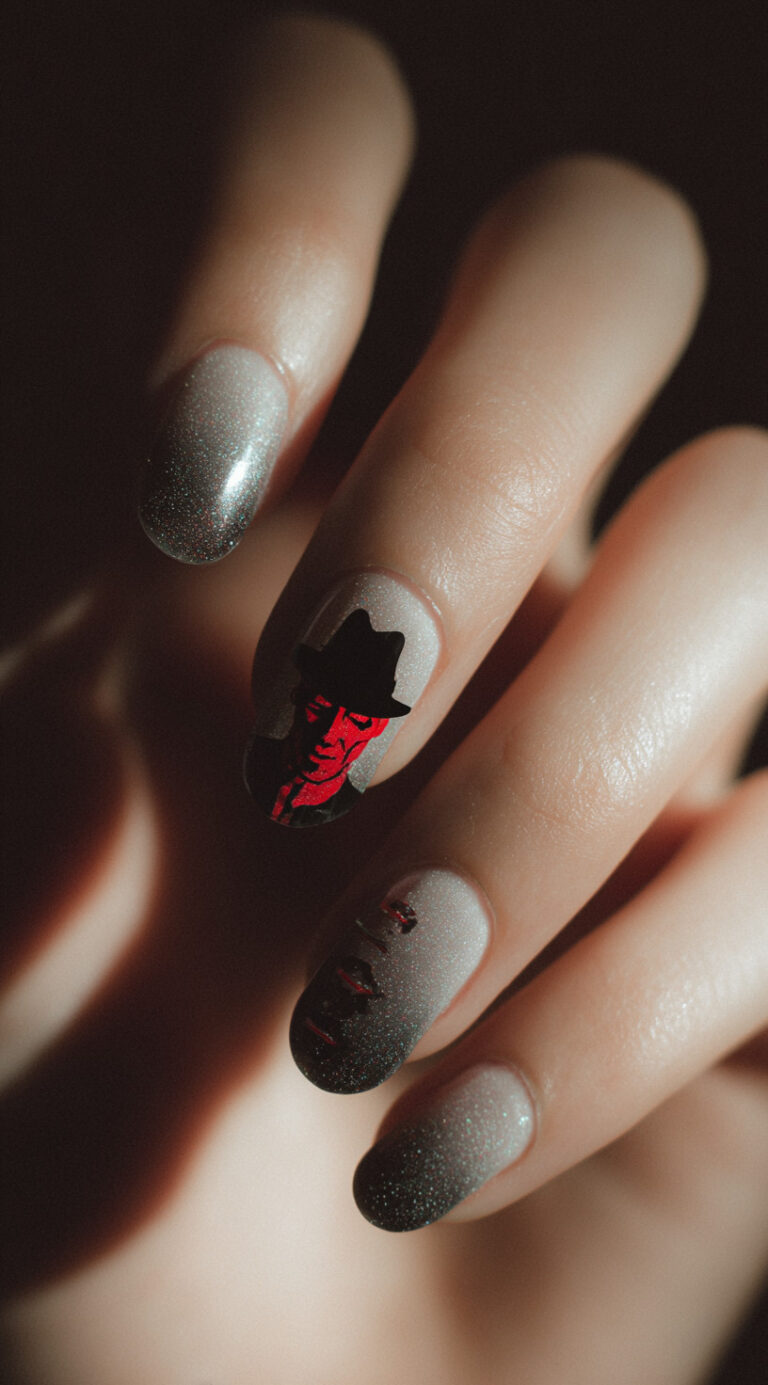 20 Killer Freddy Krueger Nails: Terrifyingly Cool Ideas for Halloween ...