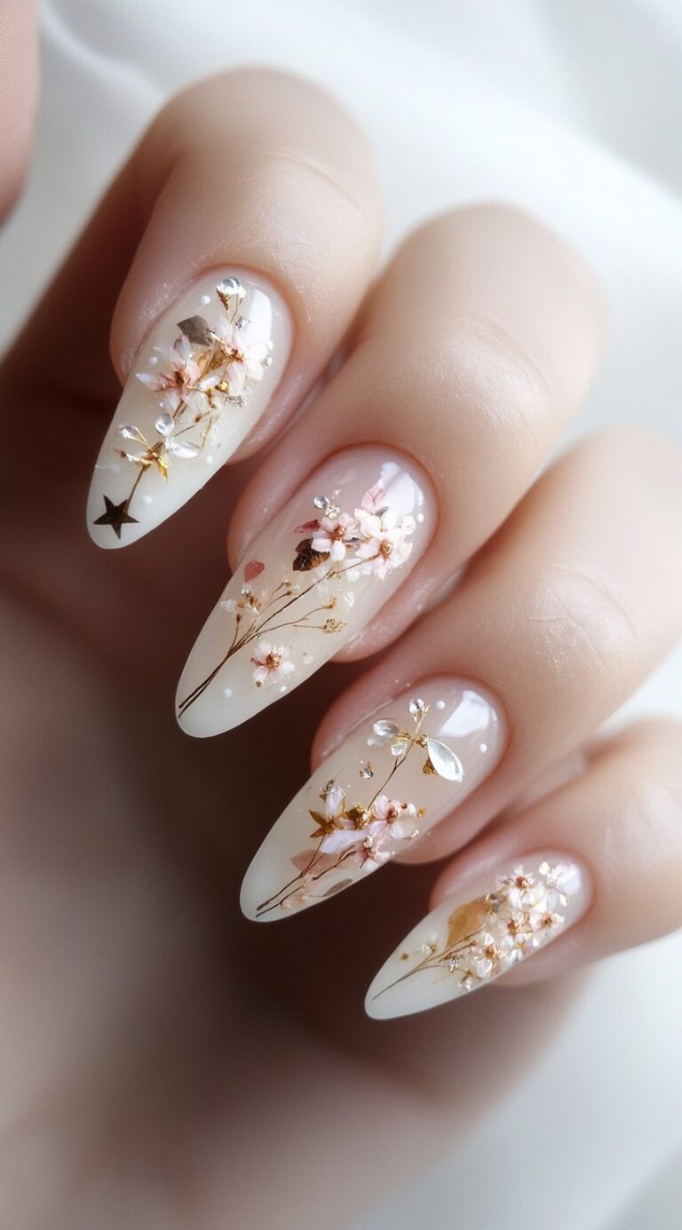 26 Stunning Engagement Photo Nails: Ideas to Make Your Ring Stand Out ...