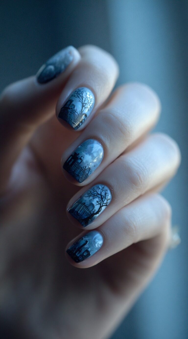 31 Spellbinding Corpse Bride Nails: Unique Ideas for a Haunting ...