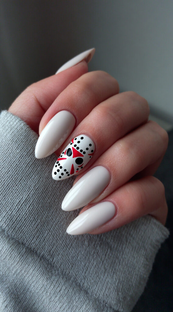 25 Sinister Friday the 13th Nails: Nail Art Ideas for a Subtly Spooky ...