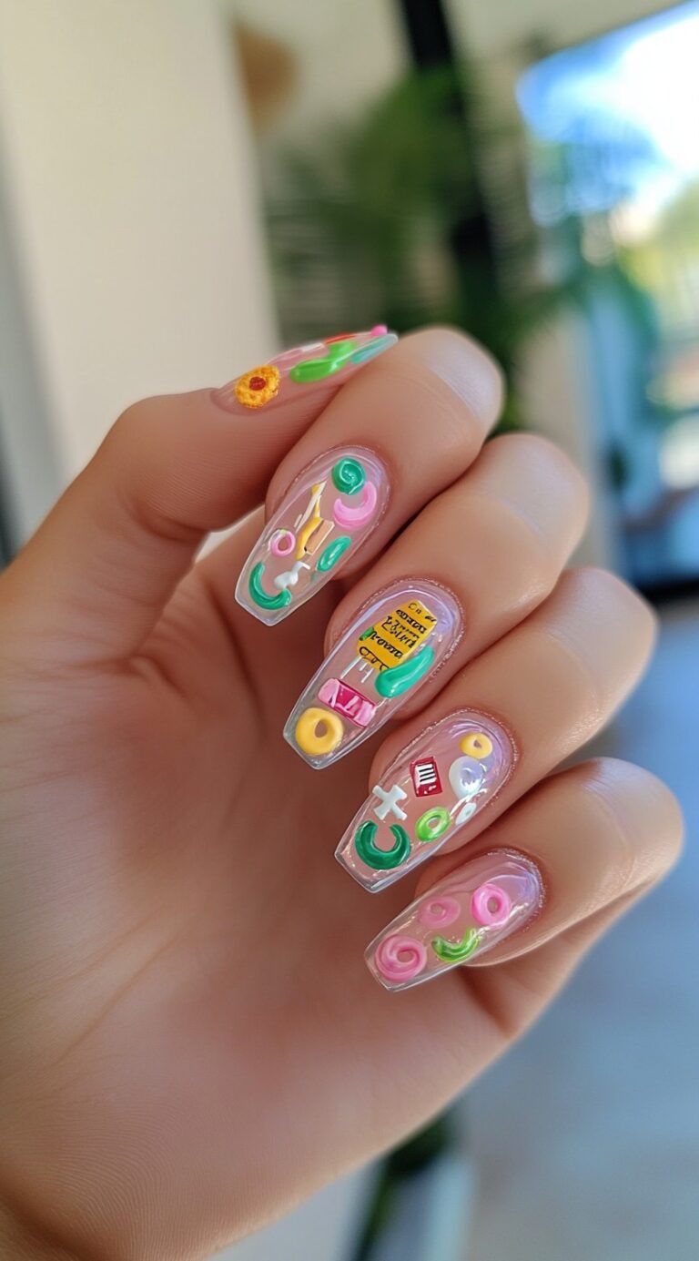 31 Modern Teacher Nails Ideas: Trendy Designs That Work for the ...